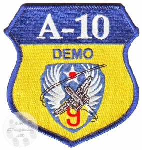 A-10 Warthogpatches.com - A-10 Demo Teams