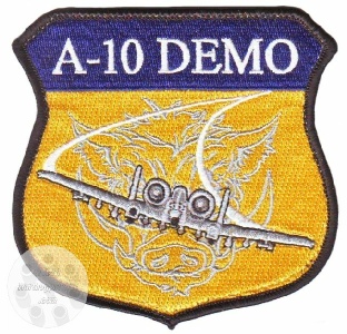 A-10 Warthogpatches.com - A-10 Demo Teams