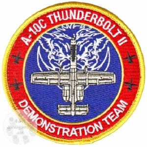 A-10 Warthogpatches.com - A-10 Demo Teams